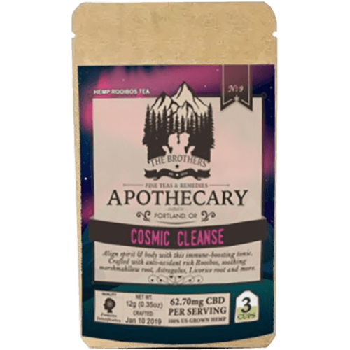 Cosmic Cleanse CBD Infused Tea | Brothers Apothecary | Buy Online ...