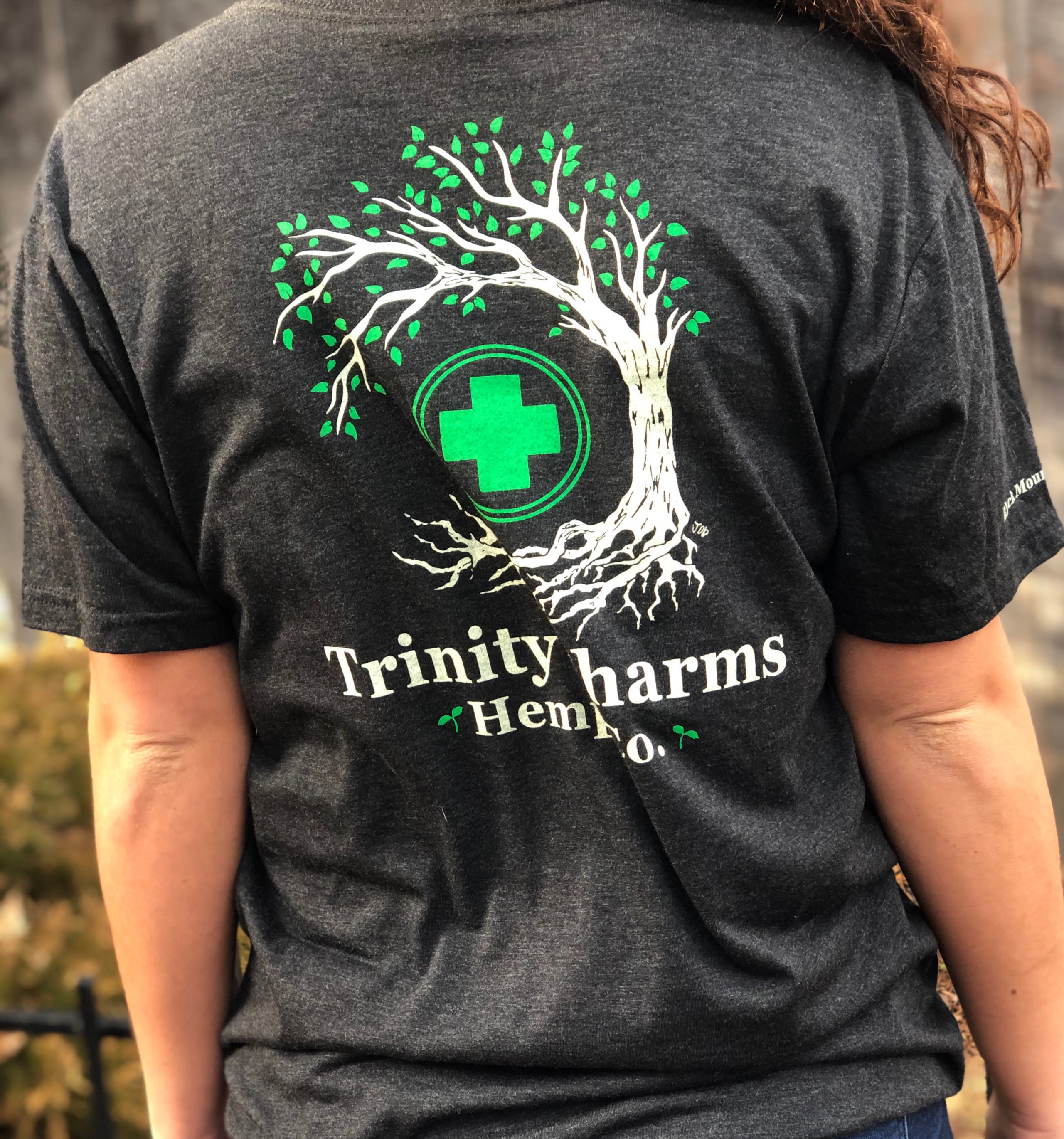 Trinity Pharms T-Shirt | Hemp Clothing & Hemp Accessories | Trinity ...