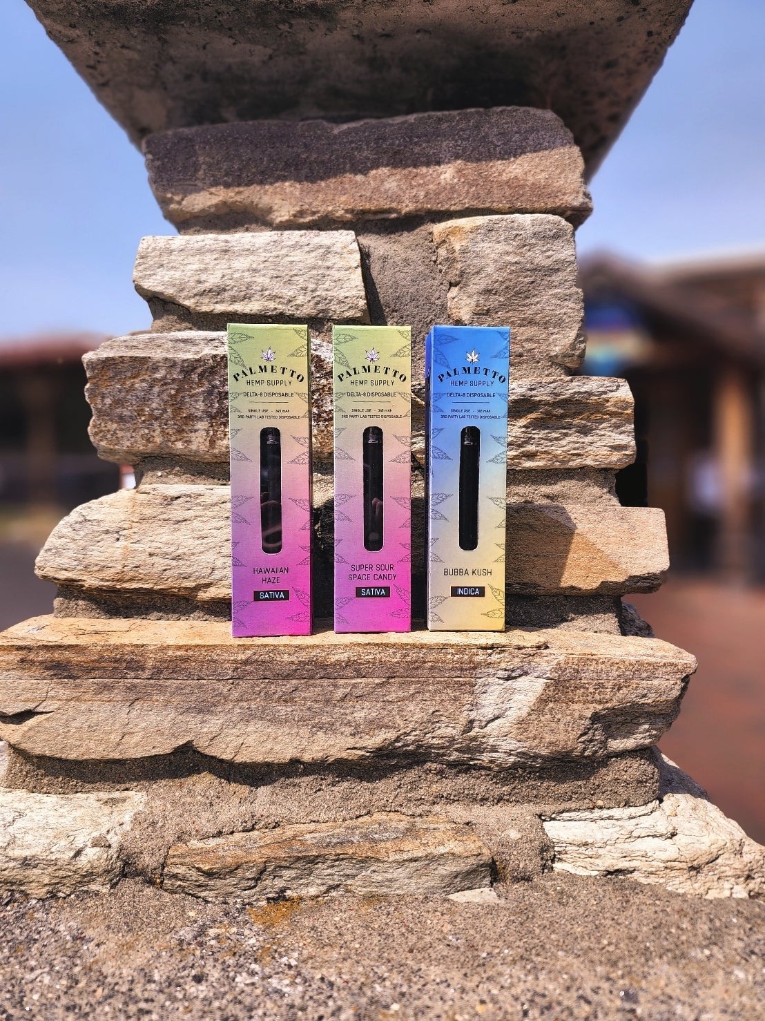 Palmetto D8 Disposable Vapes | Trinity Pharms Hemp Co